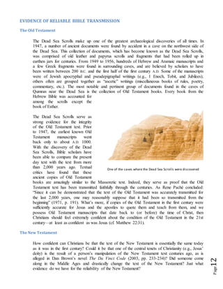 Bible you hold ancient scribes and the word of god | DOCX