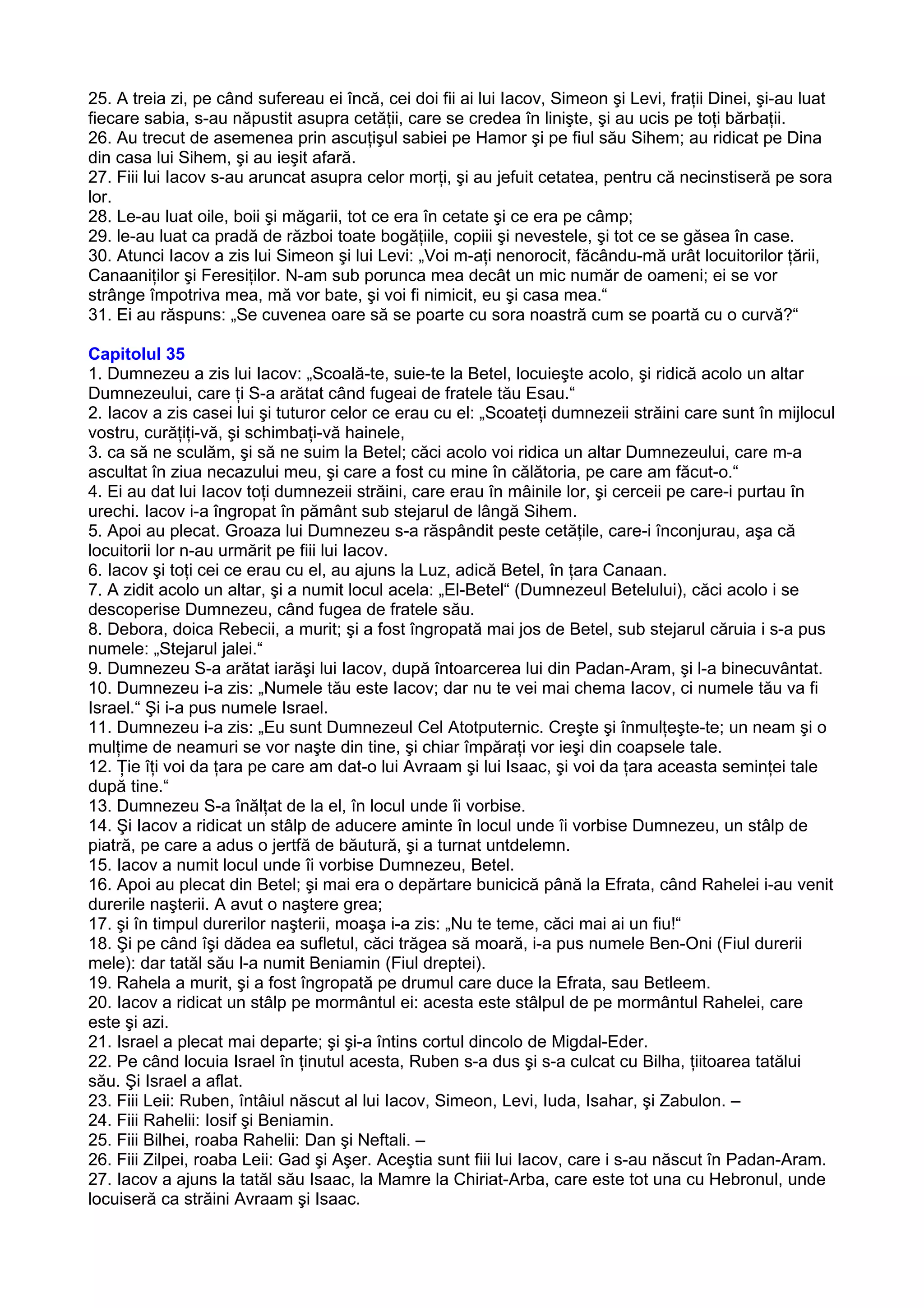 Biblia - Traducerea Dumitru Cornilescu (1921) - Corectata ortografic ...