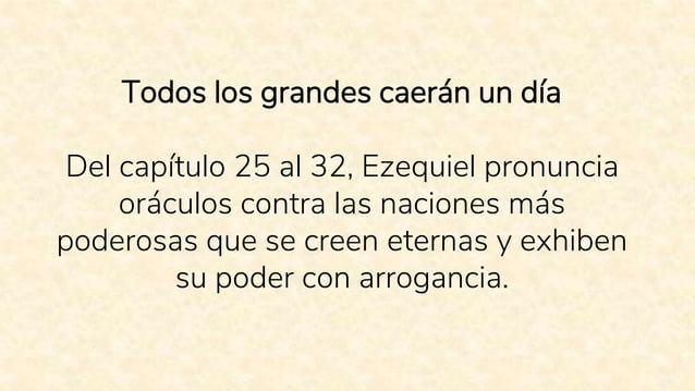 El profeta Ezequiel | PPT