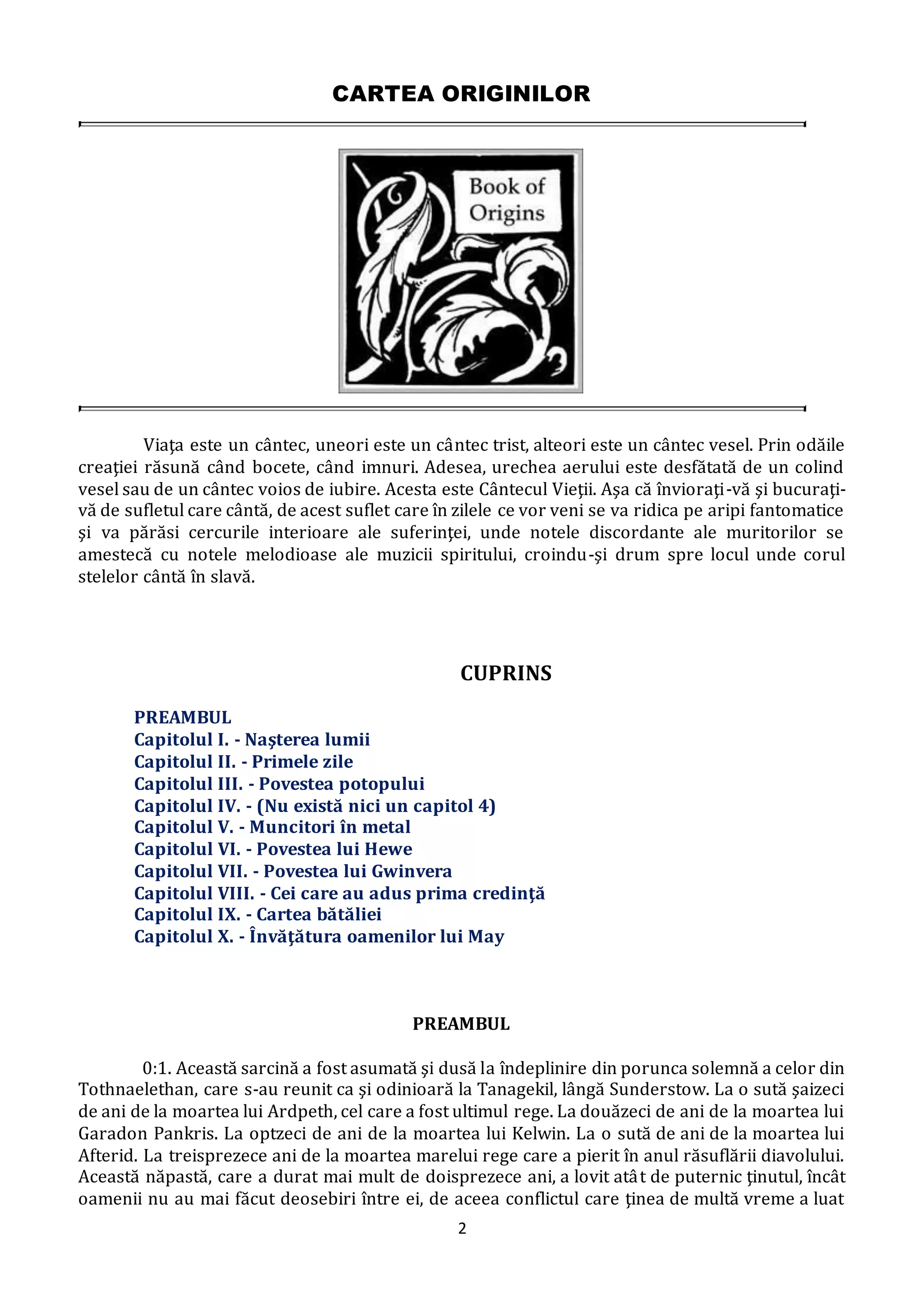 Biblia kolbrin (7) cartea originilor | DOC