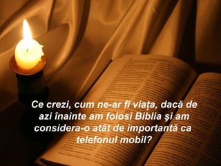 Biblia si mobilul | PPS