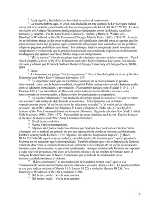 Homosexualidad Concilio de Asambleas de Dios EEUU | PDF