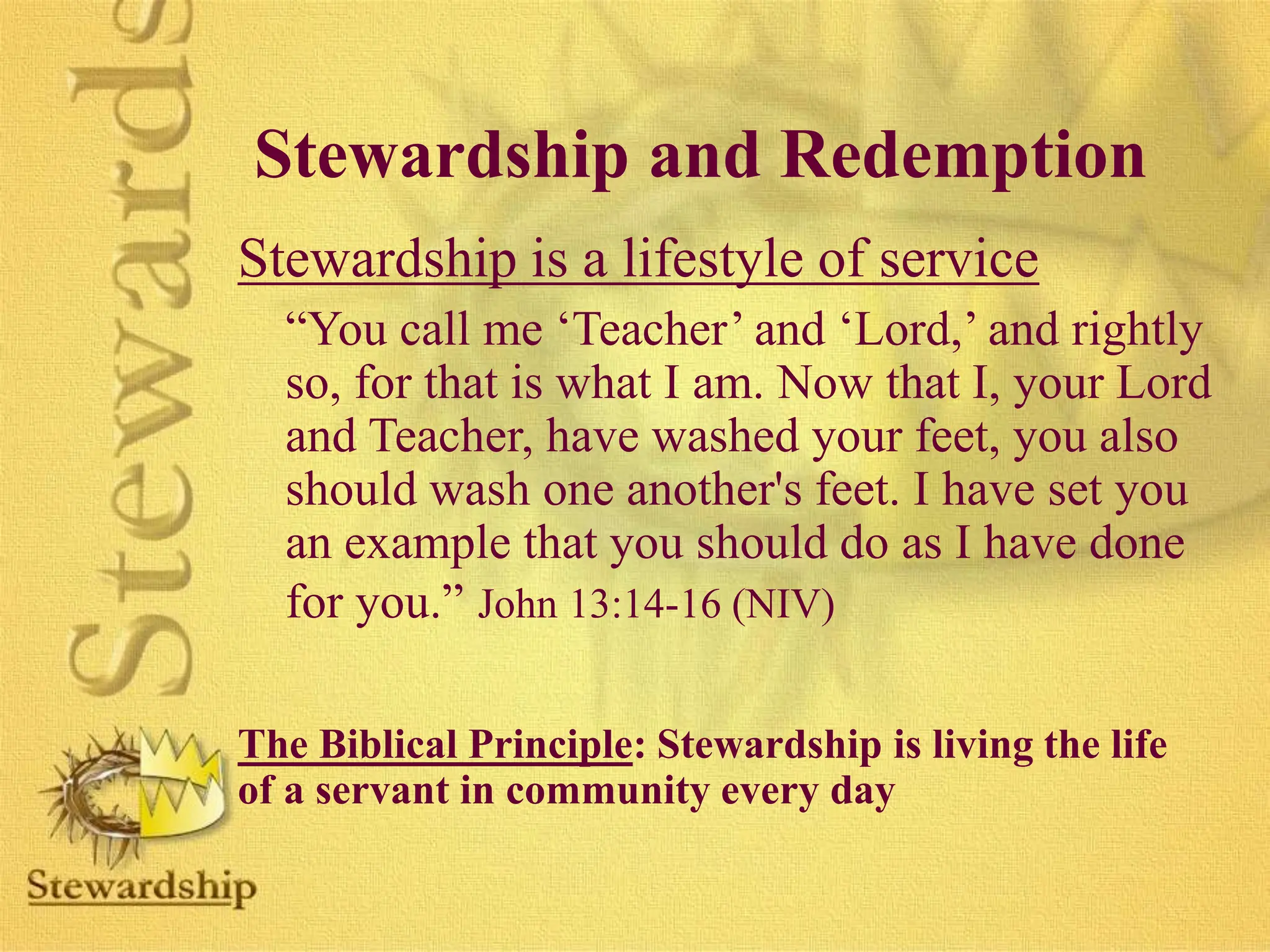 Biblical-Stewardship.pptweqweqweqweqweqewqwe | PPT | Christianity | Religion & Spirituality