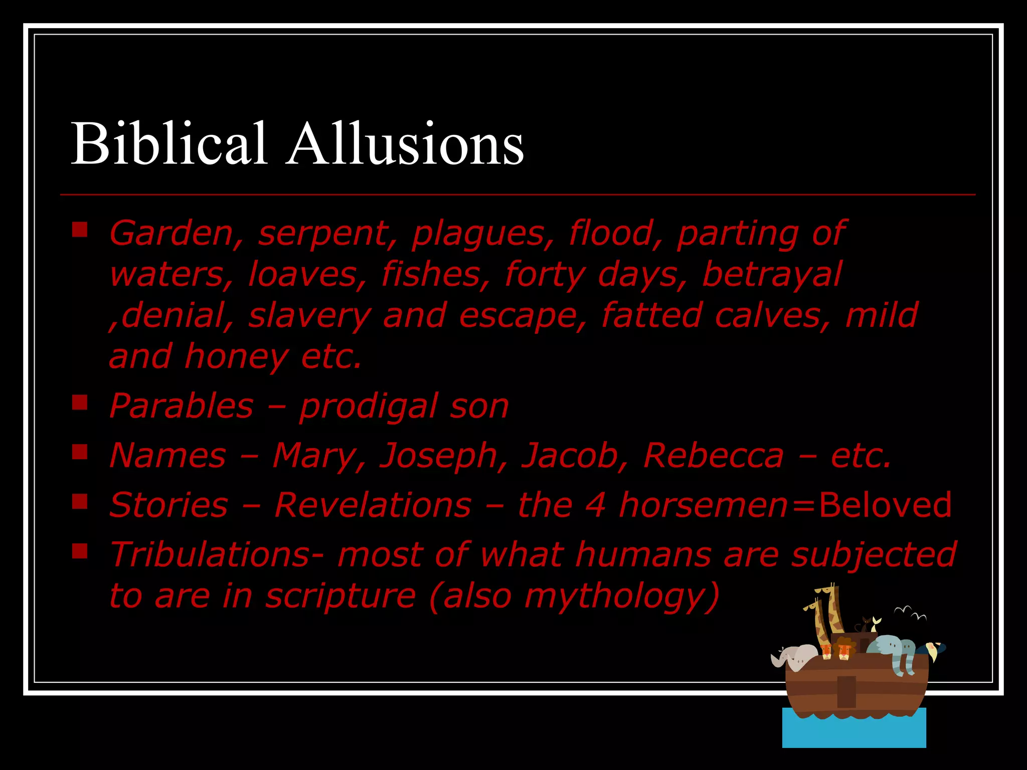 Biblical allusions 101 | PPT