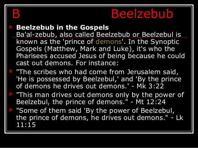 Biblical allusions 101