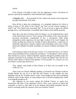 Biblical Catholic Answers for John Calvin - Dave Armstrong | PDF