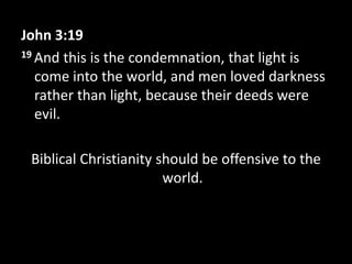 Biblical christianity | PPTX