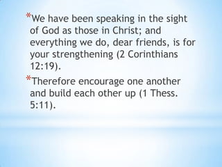 Biblical Communication | PPTX