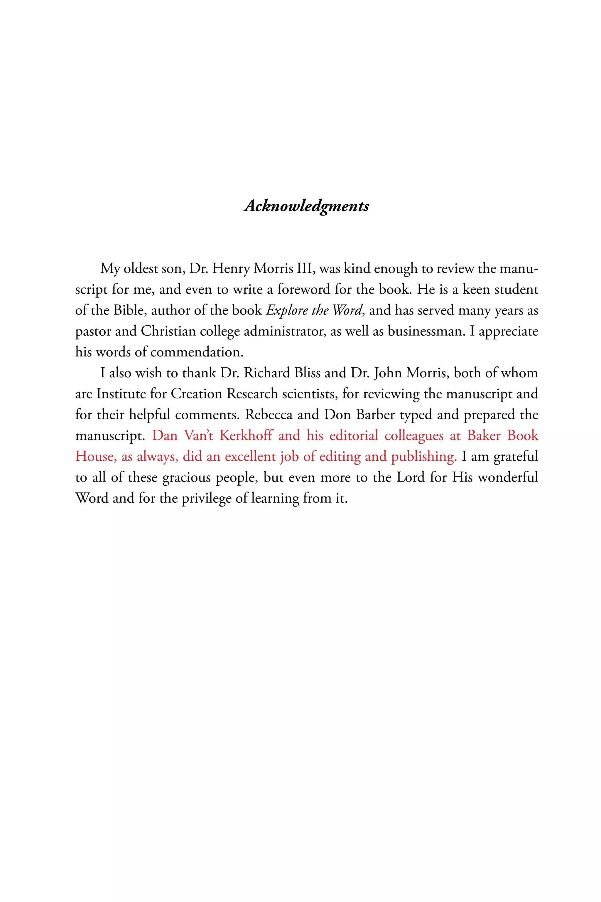 Biblical creationism dr henry moris | PDF