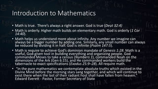 Biblical creationism and real science week 11 | PPT