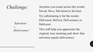 Biblical Deliverance part1 | PPSX