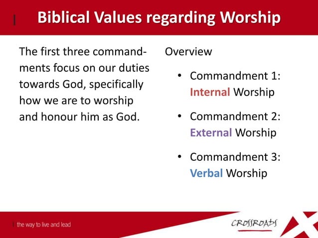 Biblical Ethics 2: Love for God | PPTX