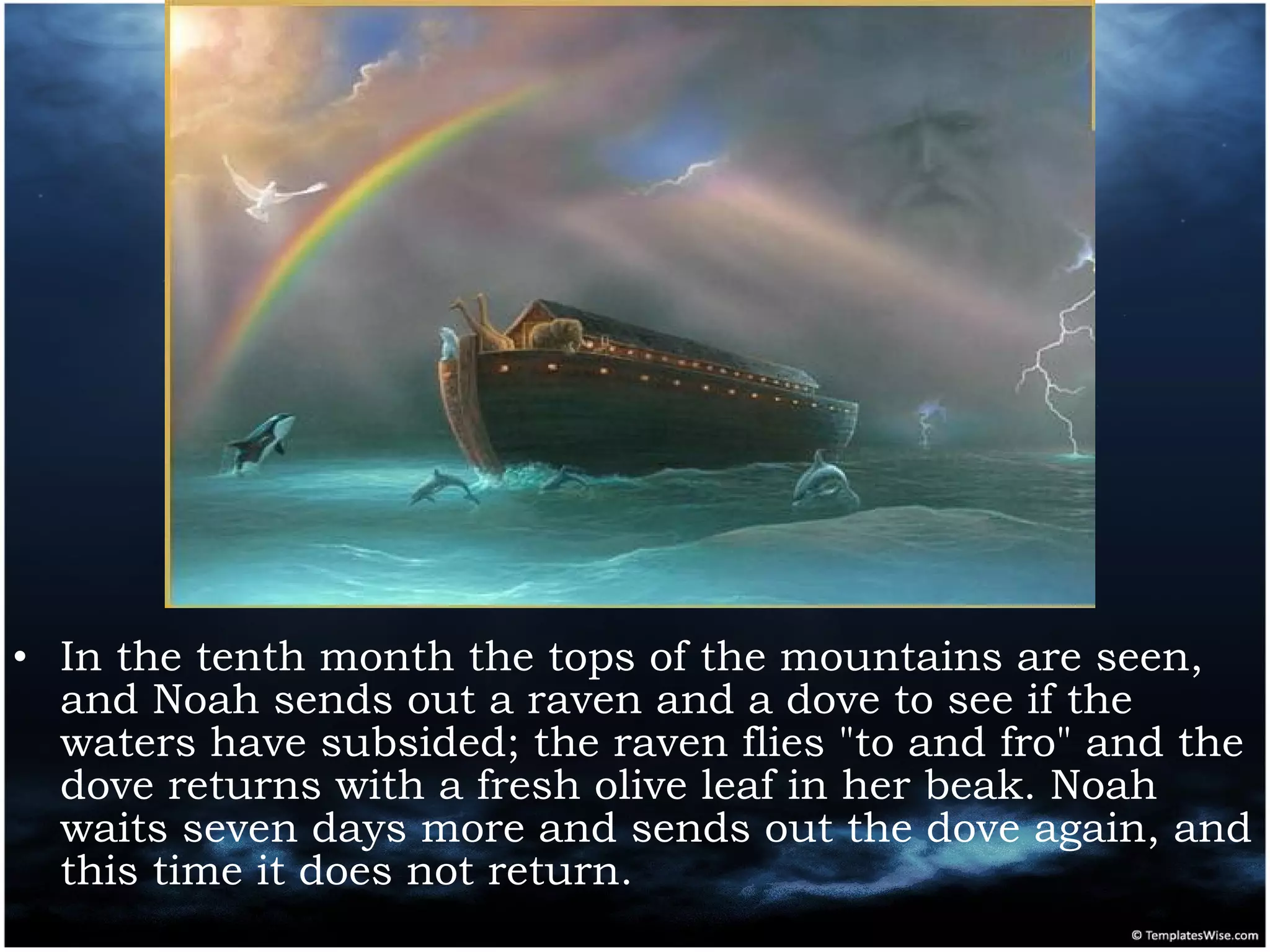 Biblical flood story | PPT