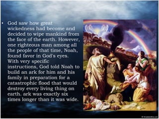 Biblical flood story | PPT