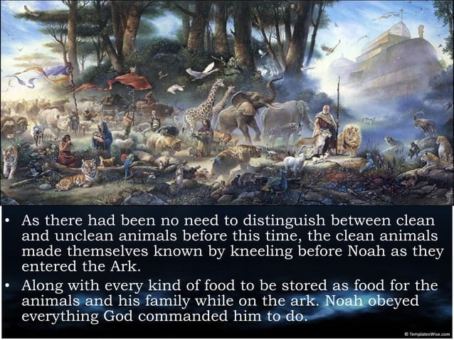 Biblical flood story | PPT | Christianity | Religion & Spirituality