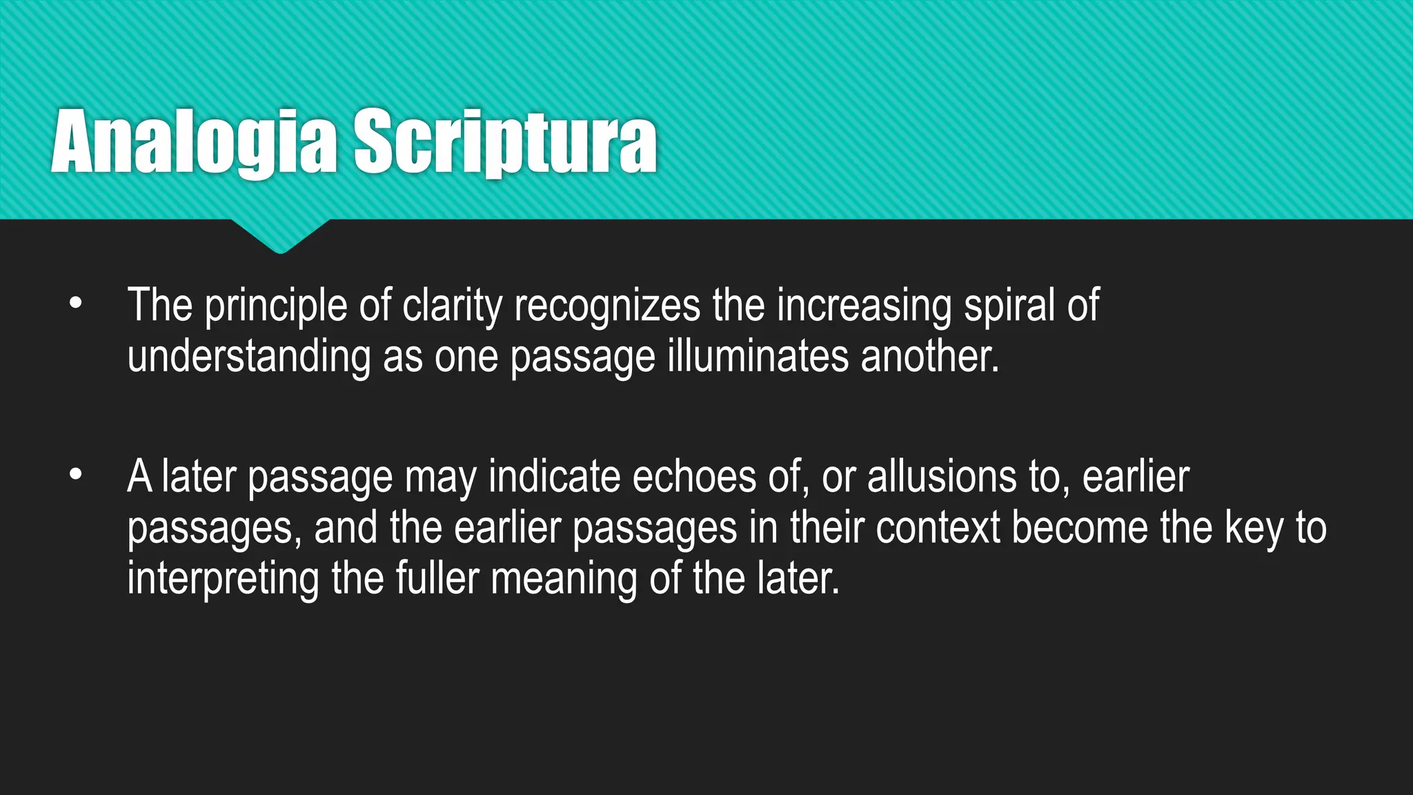 Biblical Hermeneutics Presentation 1 Introduction Pptx