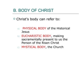 Biblical images of the church | PPT