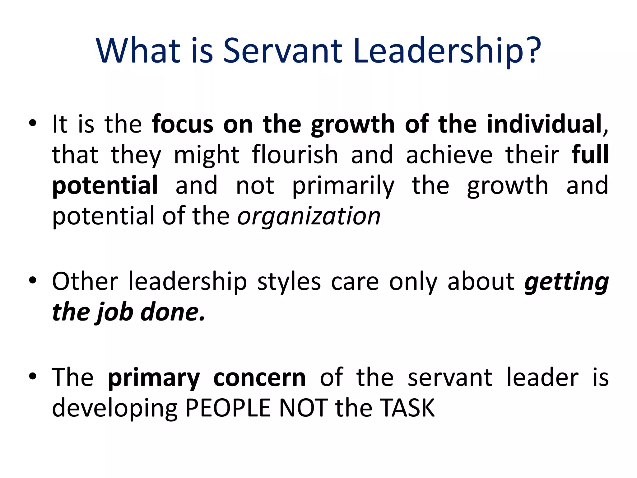 Biblical-Spiritual Leadership | PPTX