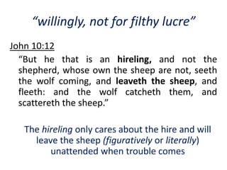 Biblical-Spiritual Leadership | PPTX