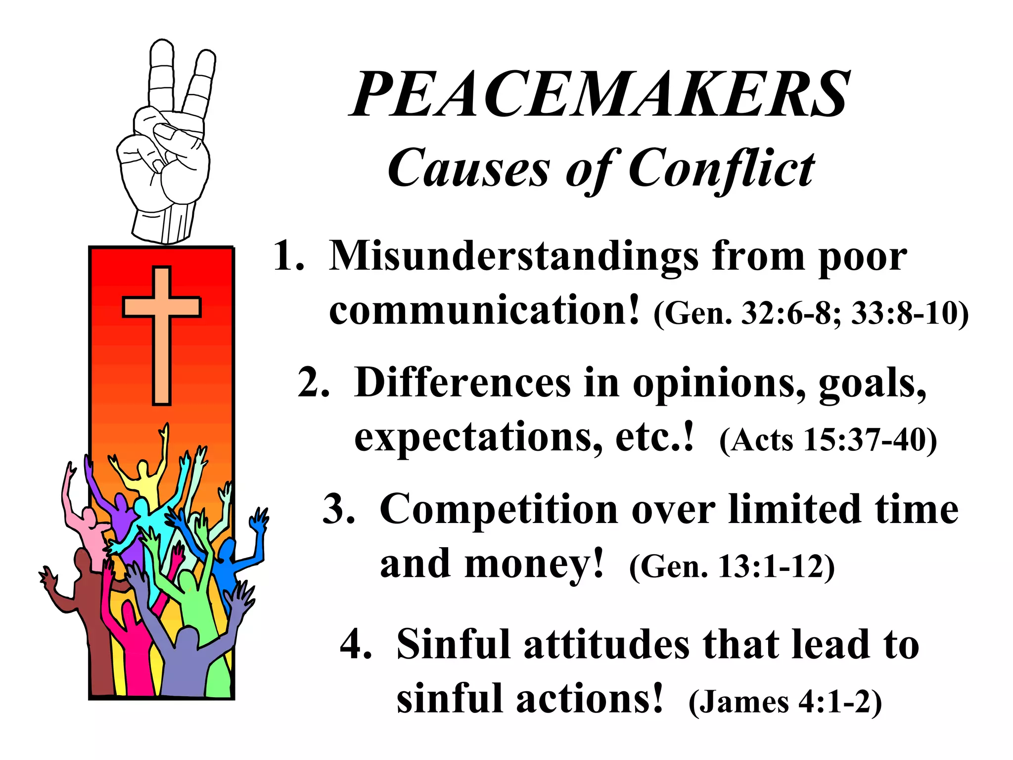 Biblical peacemaking | PPT
