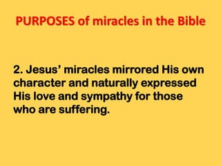 Biblical perspectives of sign wonders and miracles | PDF