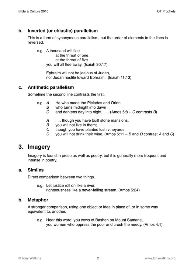 Biblical poetry | PDF