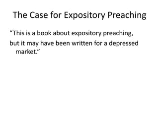 Biblical preaching | PPTX