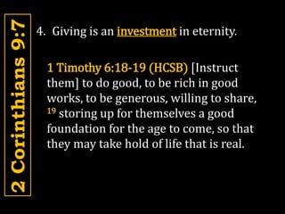 Biblical Stewardship, God is Good! | PPT