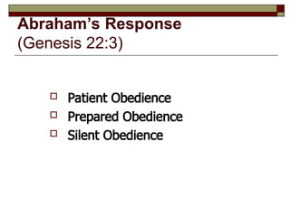 Biblical Worship - Abraham and Isaac.ppt
