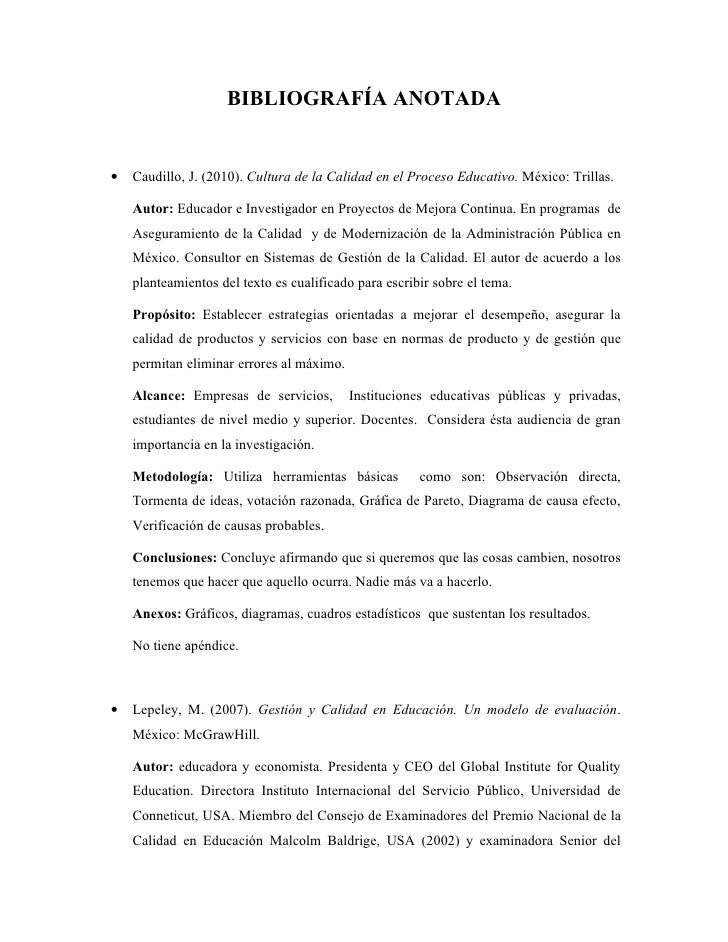 Bibliografia anotada