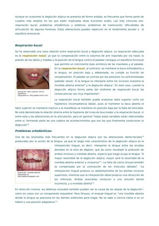 Bibliografia de deglucion atipica | PDF