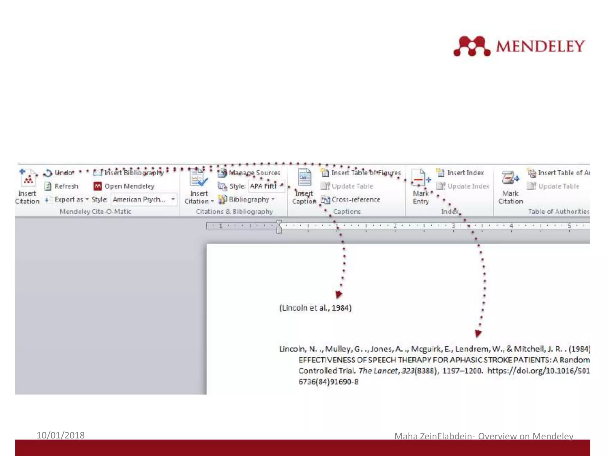Bibliographic management software overview on mendeley | PPT