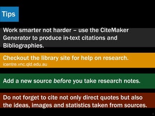 Bibliographies and in-text citations | PPT