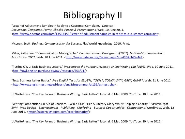 Bibliography