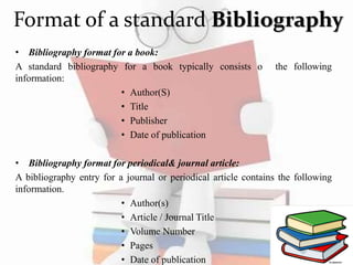 Bibliography | PPTX