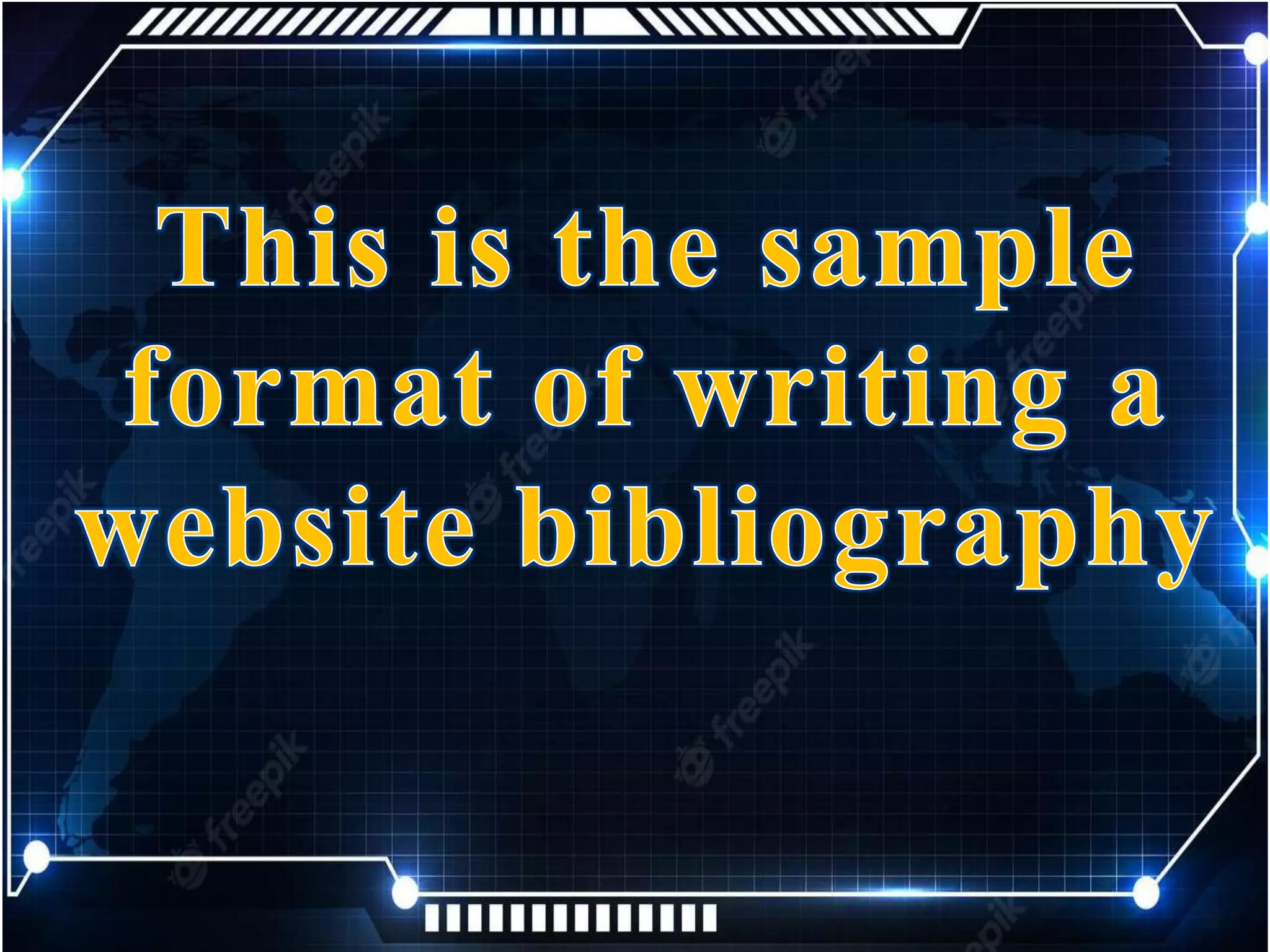 Bibliography.pptx | Publishing Industry | Industries