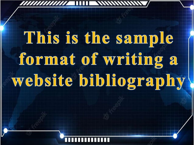 Bibliography.pptx | Publishing Industry | Industries