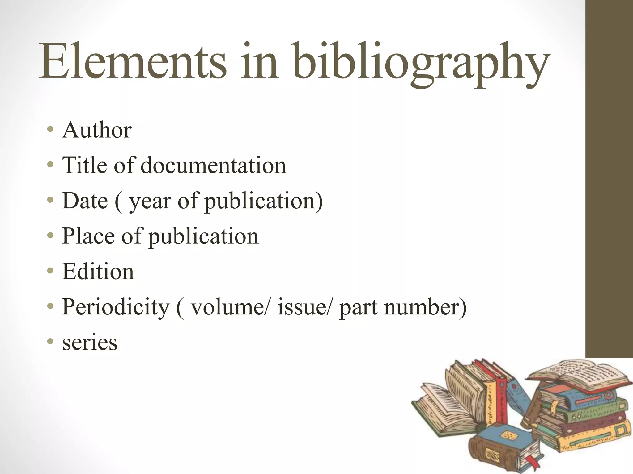bibliography and references | PPTX