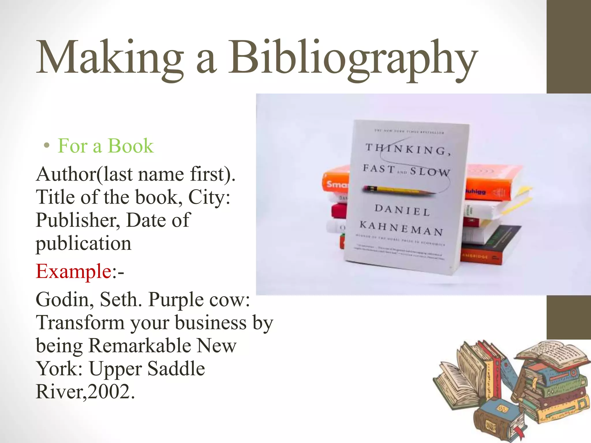 bibliography and references | PPTX