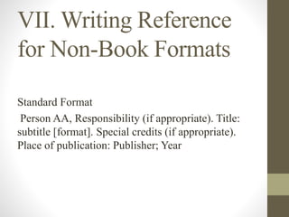 bibliography and references | PPTX