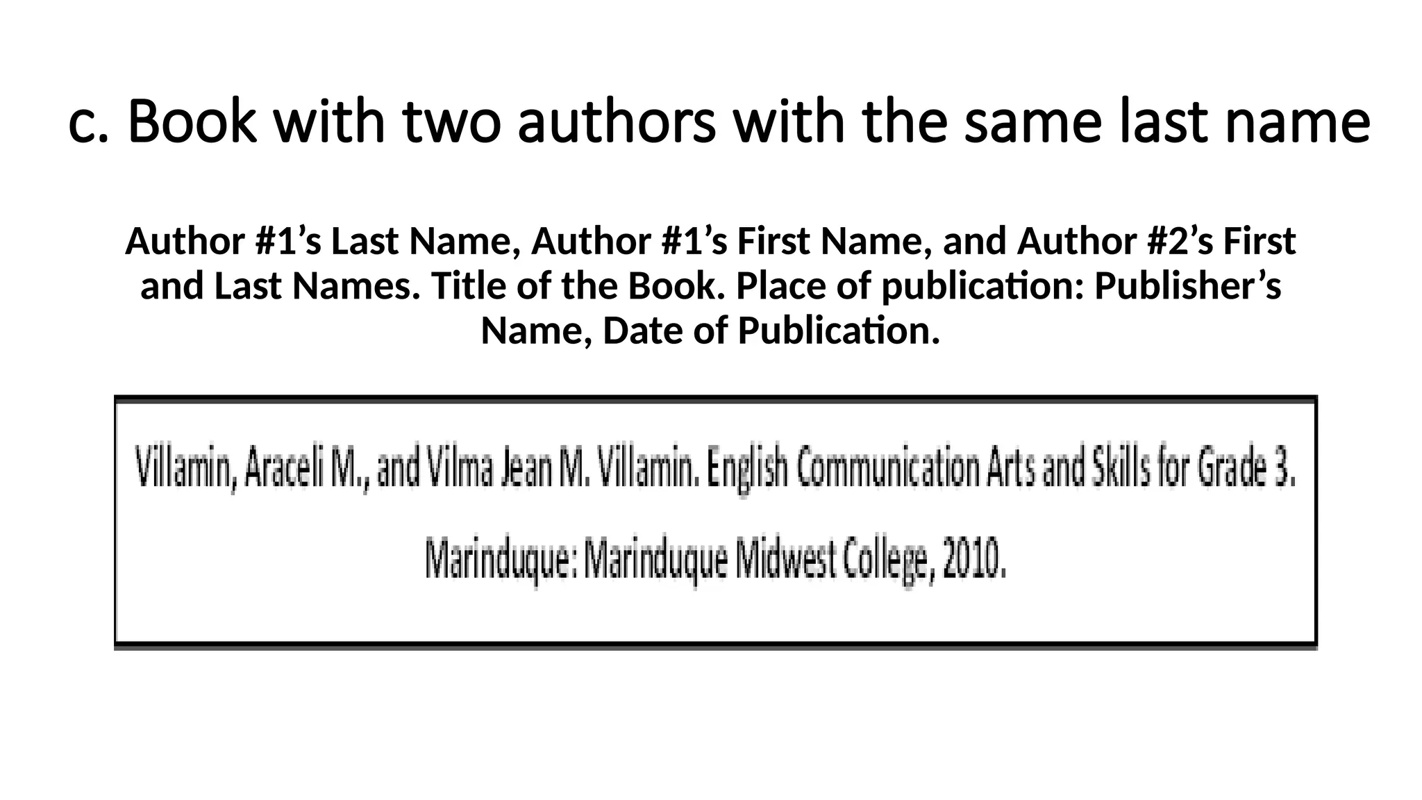 “List of References and Sources Used - Bibliography | PPTX