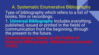 Bibliography | PPTX
