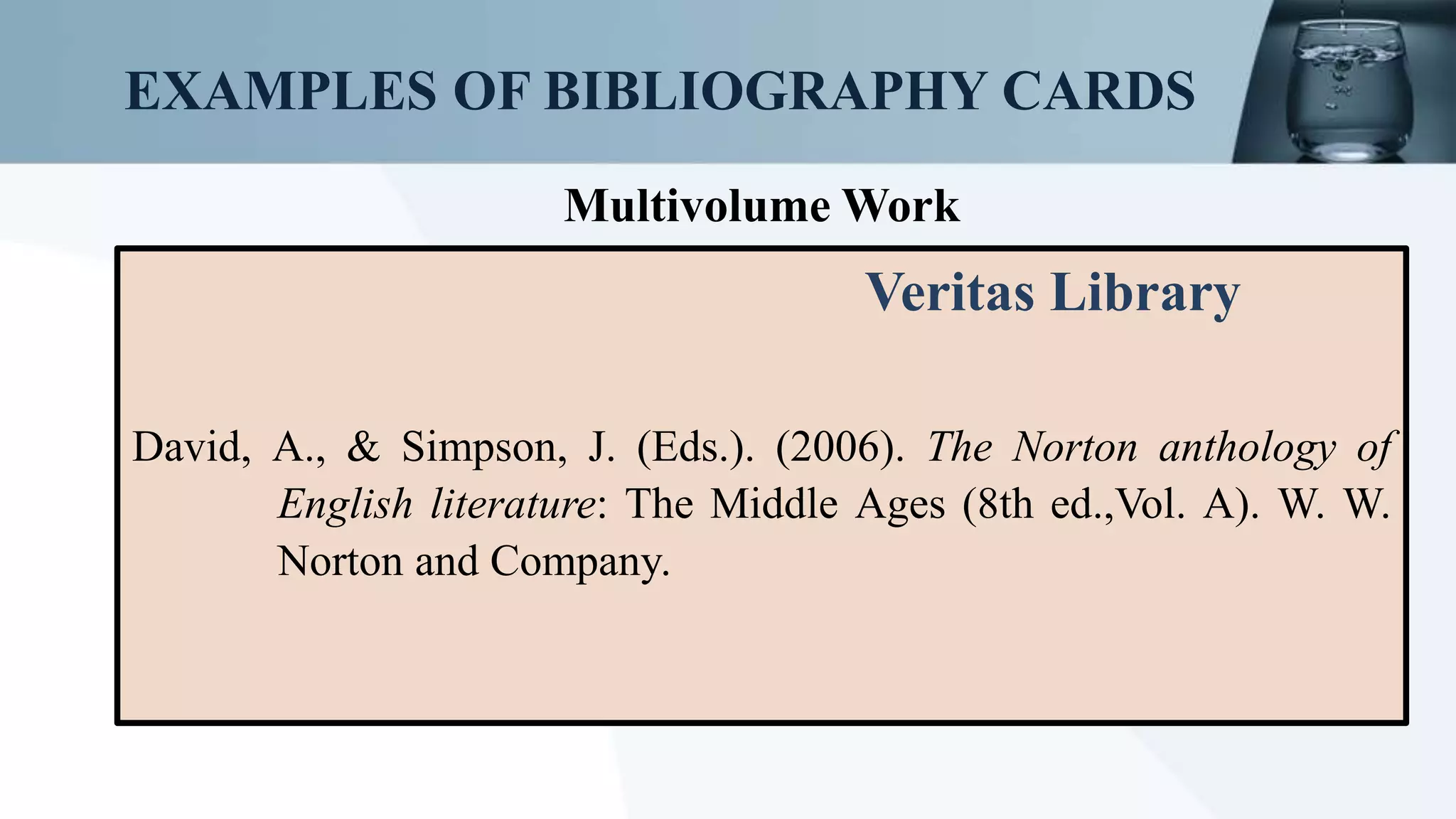 BIBLIOGRAPHY CARD BY PATRICK SUNDAY IBBI.pptx