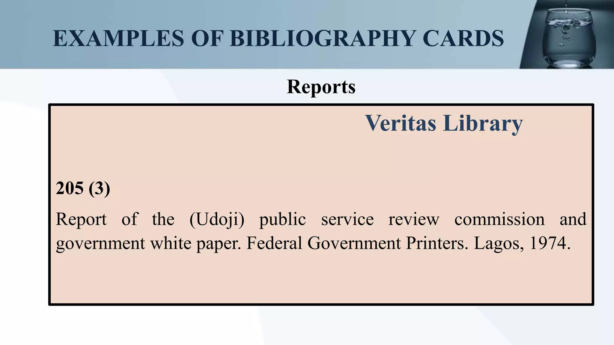 BIBLIOGRAPHY CARD BY PATRICK SUNDAY IBBI.pptx