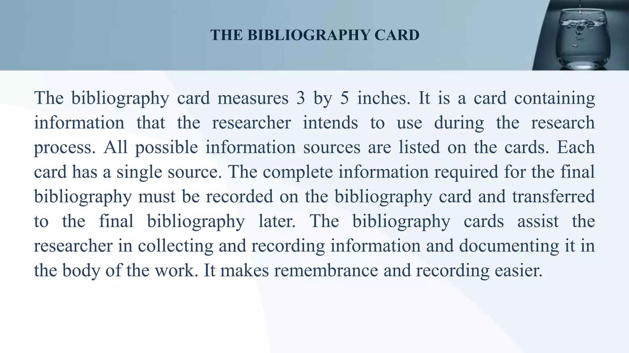 BIBLIOGRAPHY CARD BY PATRICK SUNDAY IBBI.pptx