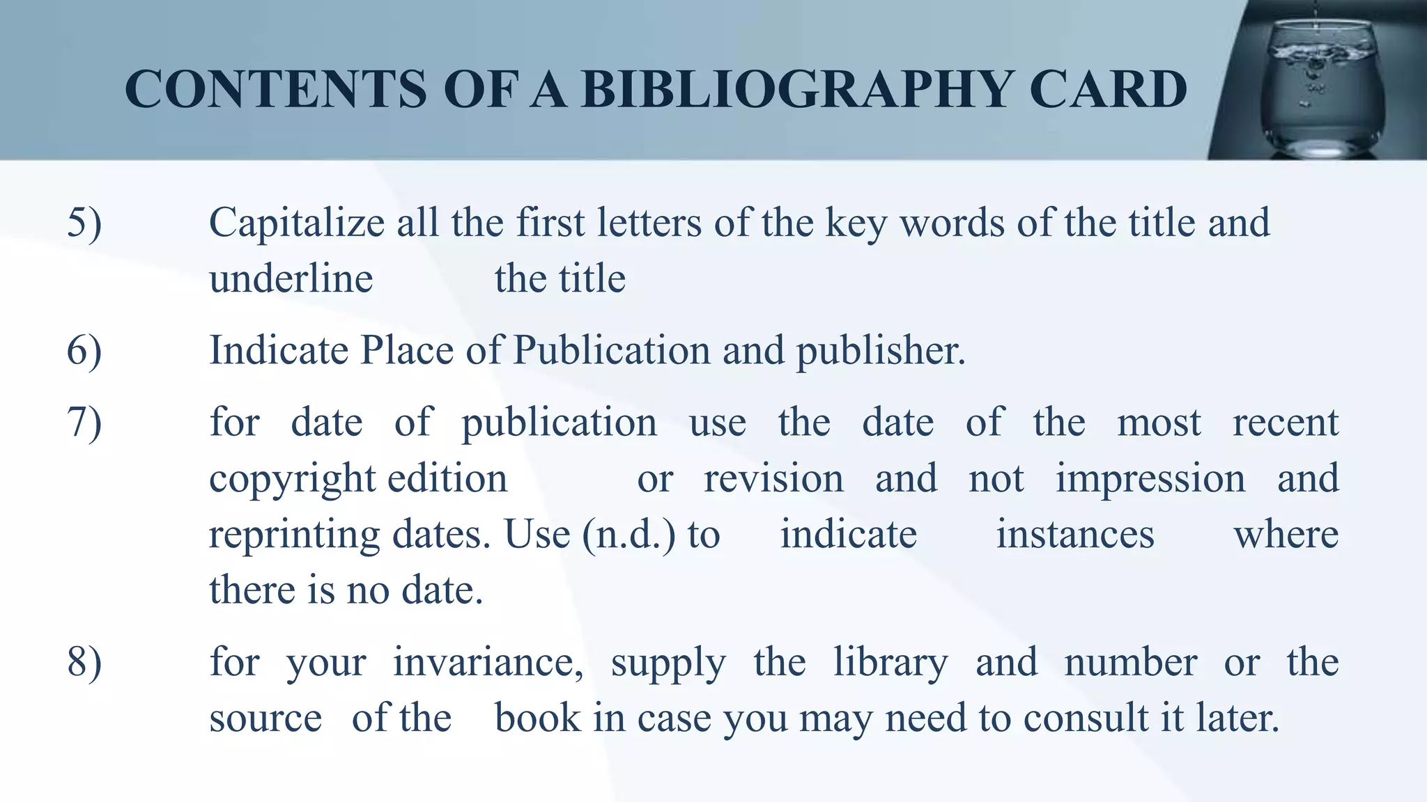 BIBLIOGRAPHY CARD BY PATRICK SUNDAY IBBI.pptx