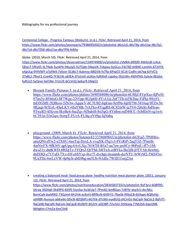 Bibliography for my professional journey | PDF