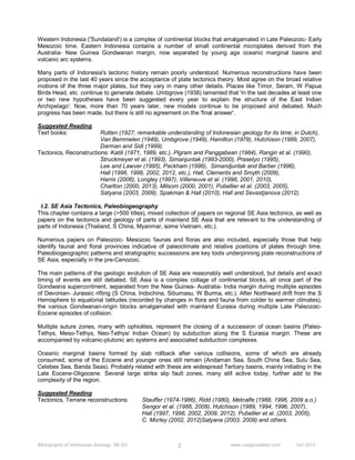 Bibliography of the geology of indonesia and surrounding areas | PDF