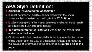 Bibliography presentation.ppt