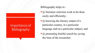 Bibliography Services.pptx